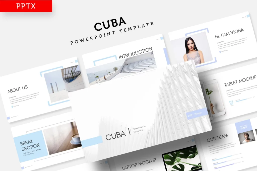 Cuba - Power Point Template | عالمكم