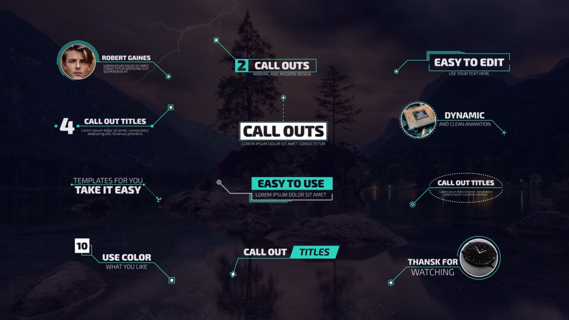 Modern 4K Call Out Titles | عالمكم