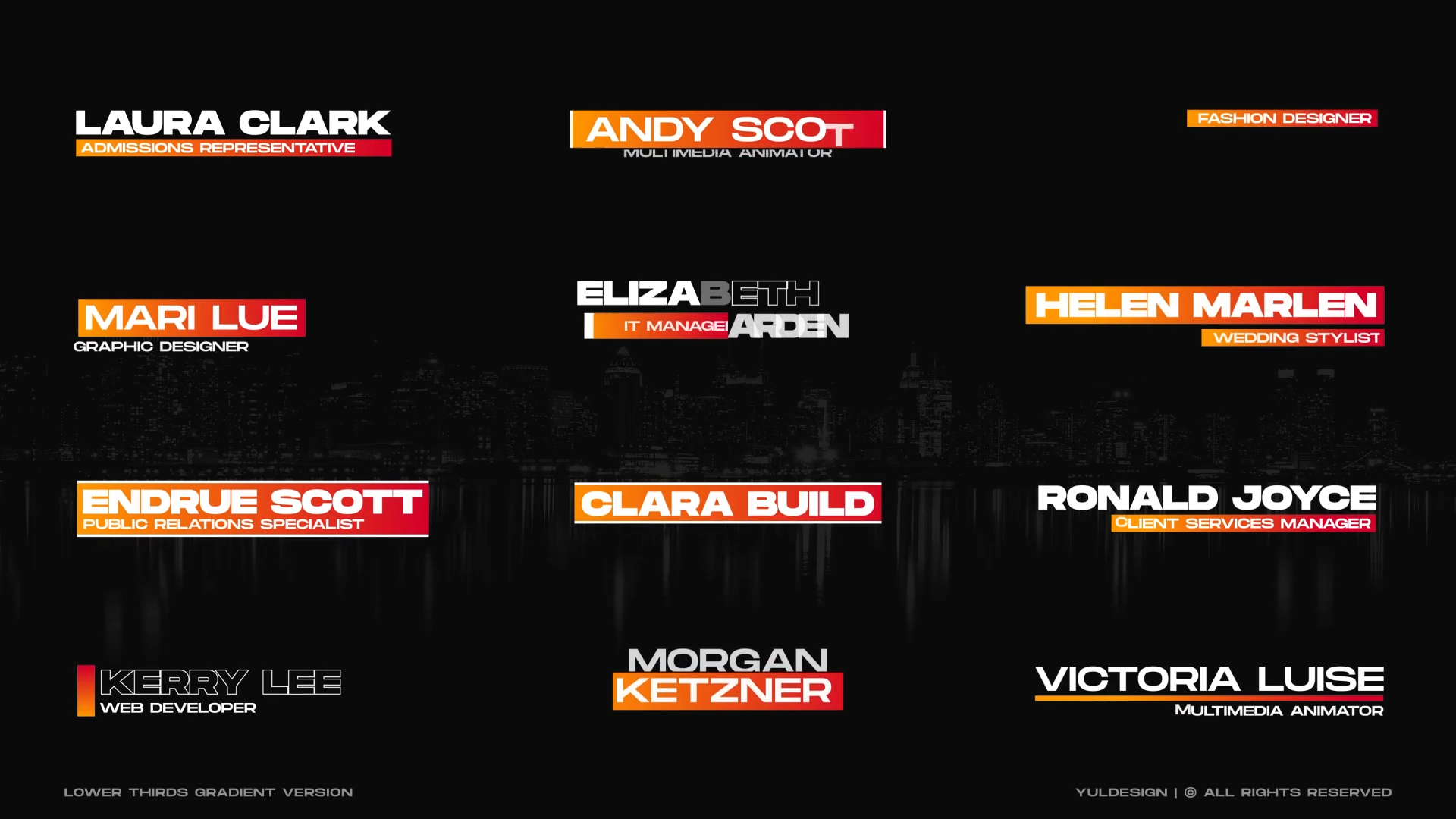 Lower Thirds | MOGRT | عالمكم