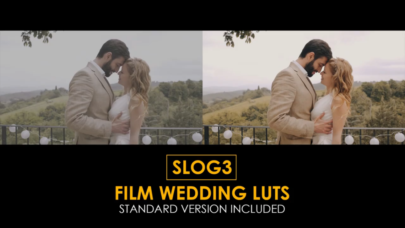 Slog3 Film Wedding And Standard Luts | عالمكم