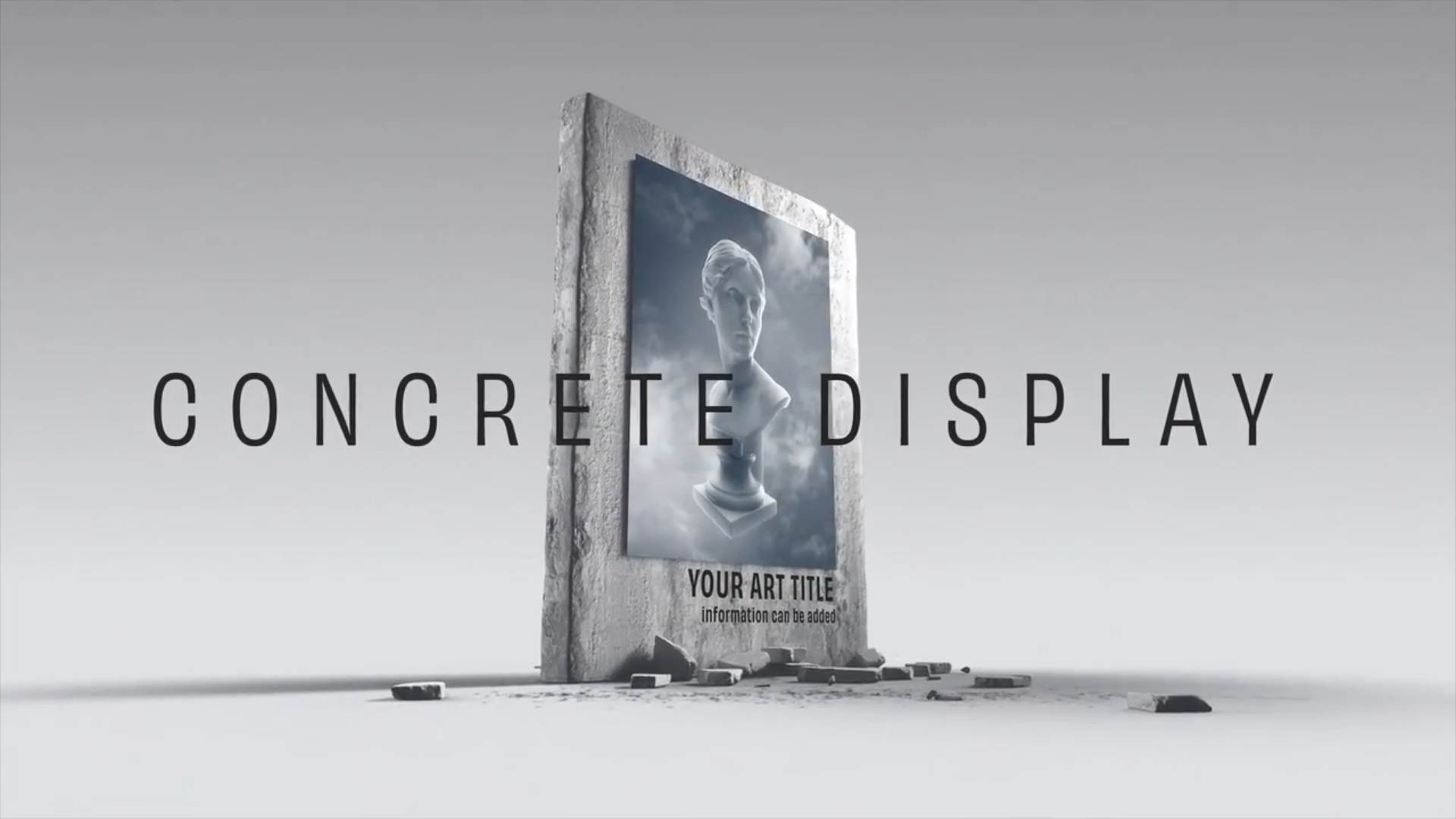 Concrete Display Slides | عالمكم