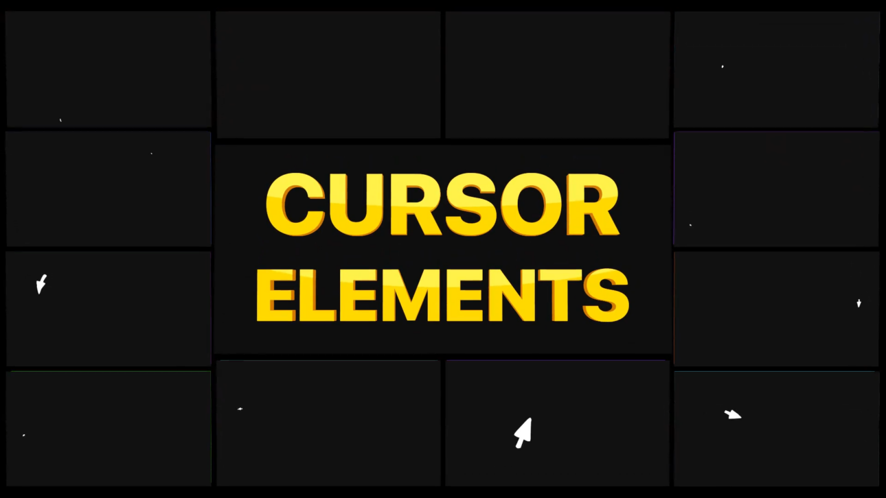 Cursors Elements | After Effects | عالمكم