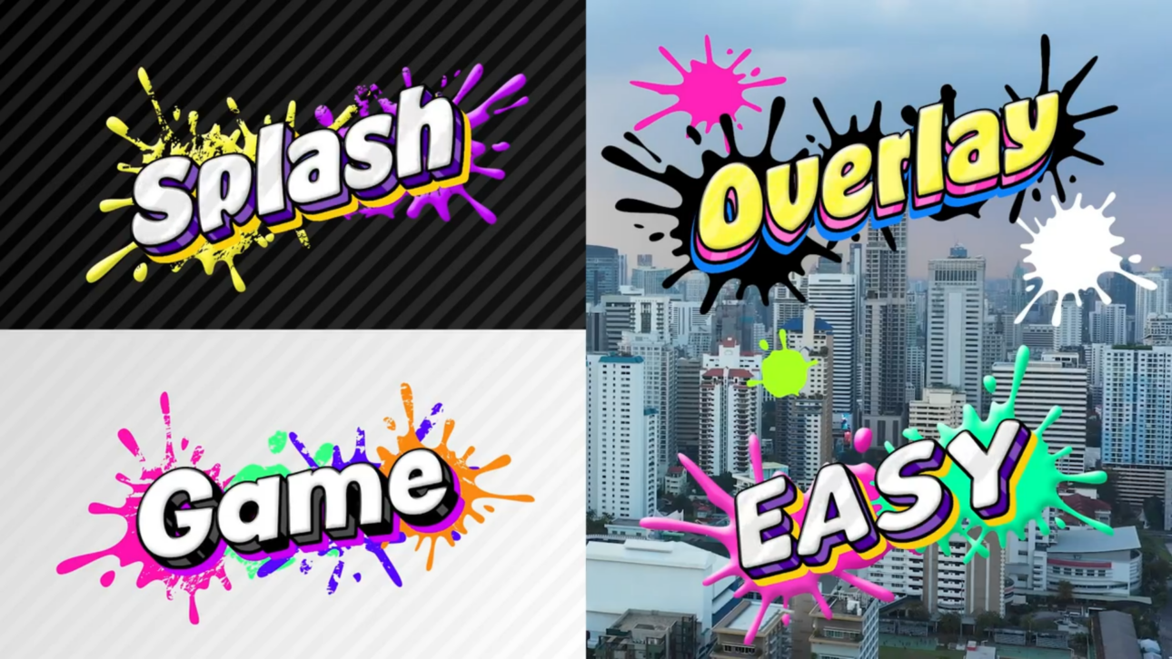 Ink Splash Title | عالمكم