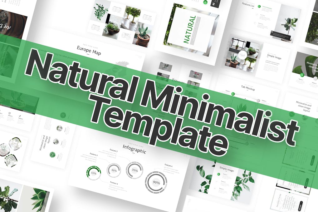 Natural Powerpoint Template | عالمكم